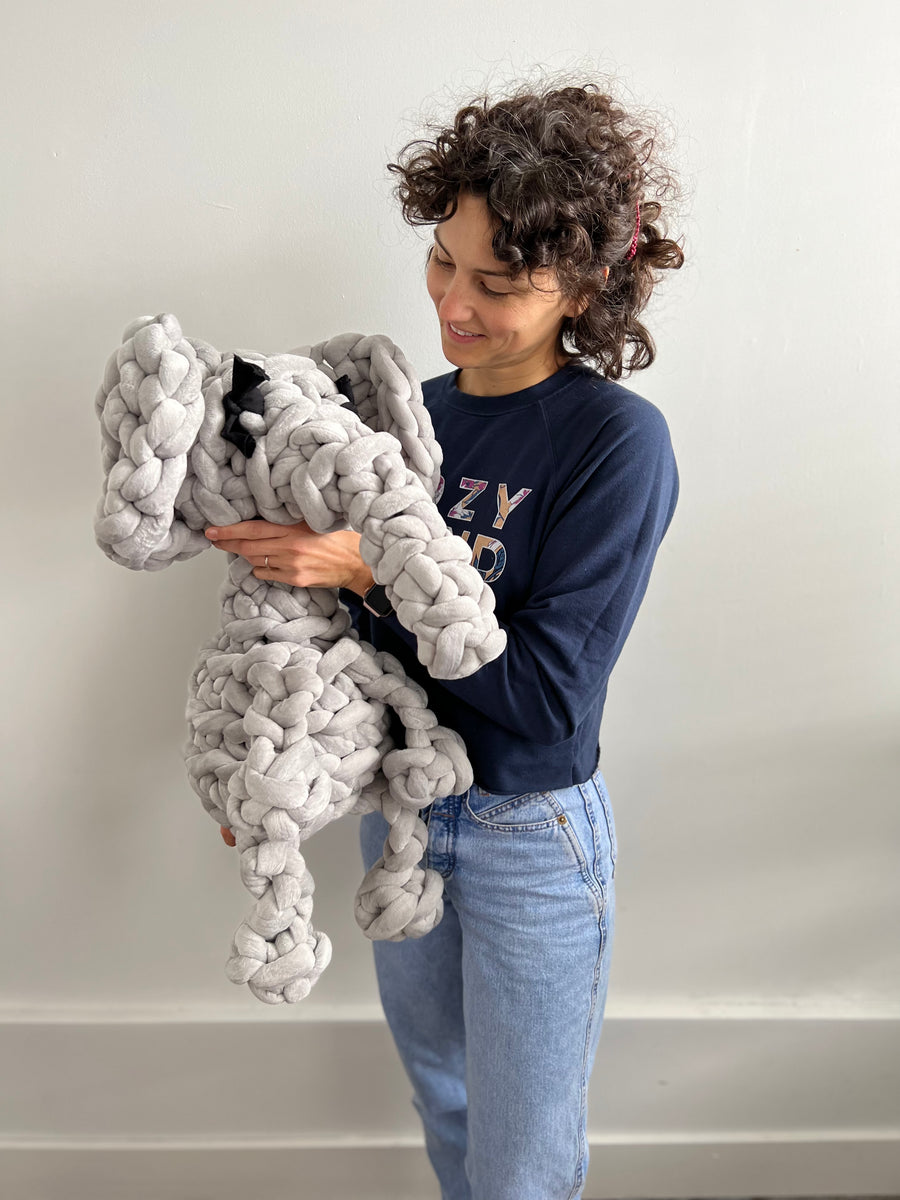 Elephant, Stuffies [made to order] – Stay Cozy Creative Co.
