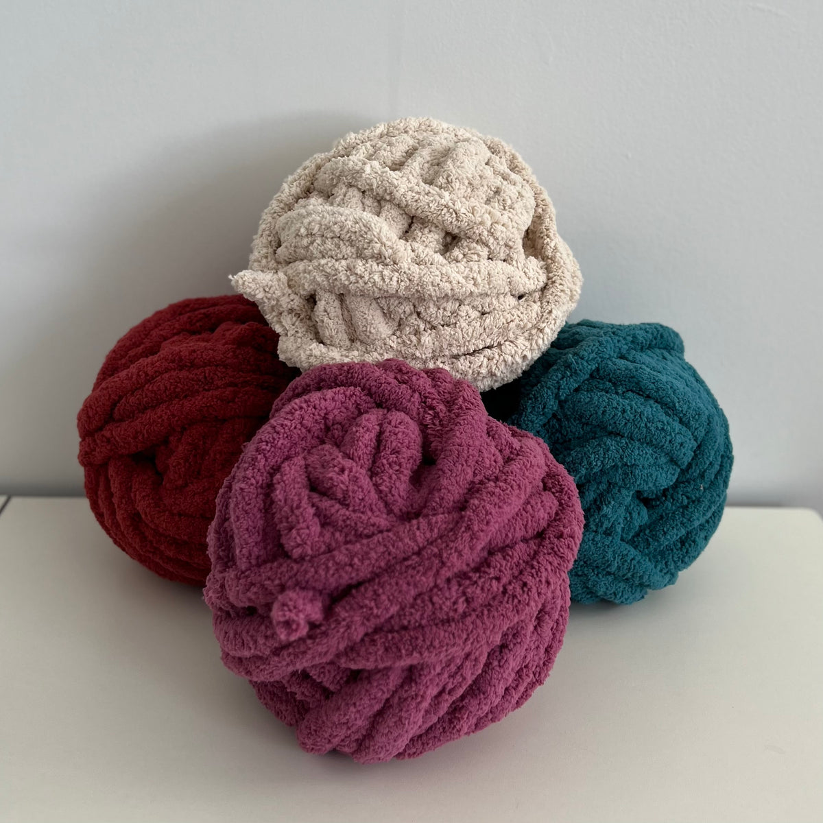 Chenille Yarn (various colors) – Stay Cozy Creative Co.