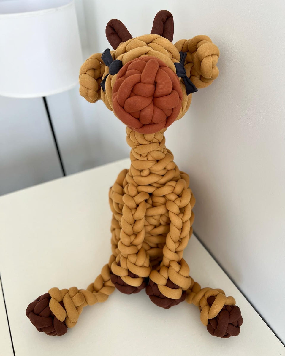Giraffe, Jumbo Stuffie [made to order] – Stay Cozy Creative Co.